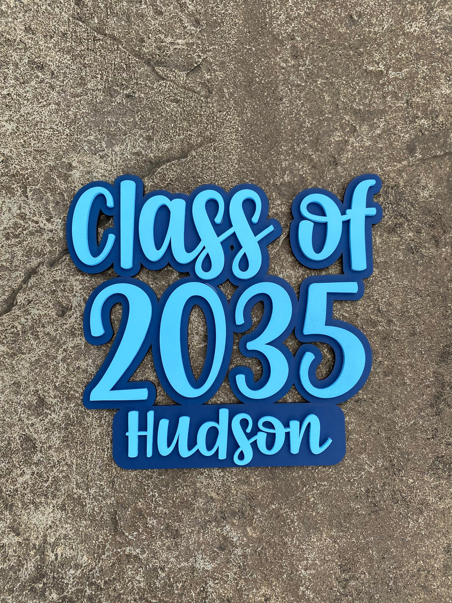 Personalized Class of… Sign – aDOORable Custom Cuts